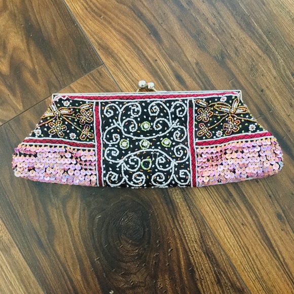 Bags | Beaded Mini Bag | Poshmark